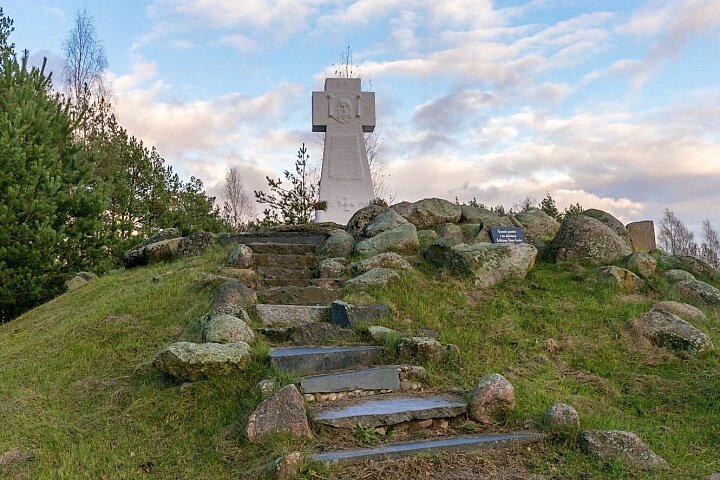 Anıt, heykel Мемориал солдатам Первой мировой войны, Minskaya oblastı, foto