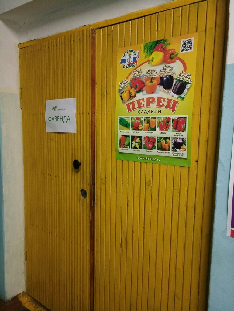 Bahçecilik mağazaları Fazenda, Novosibirskaya oblastı, foto