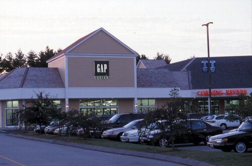 Alışveriş merkezleri Kittery Premium Outlets, Maine Eyaleti, foto