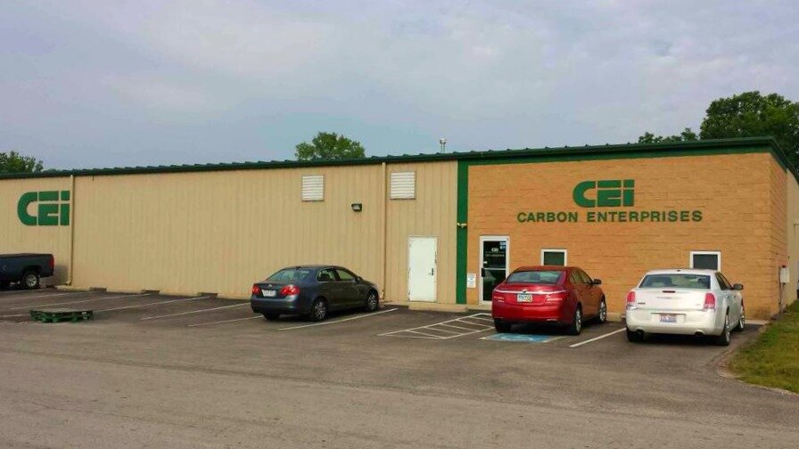 Su arıtma ve ekipmanları Carbon Enterprises Inc, Ohio Eyaleti, foto