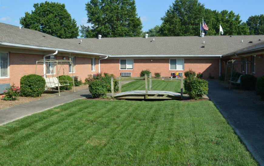 Huzurevi, bakımevi The Timbers of Jasper, İndiana Eyaleti, foto