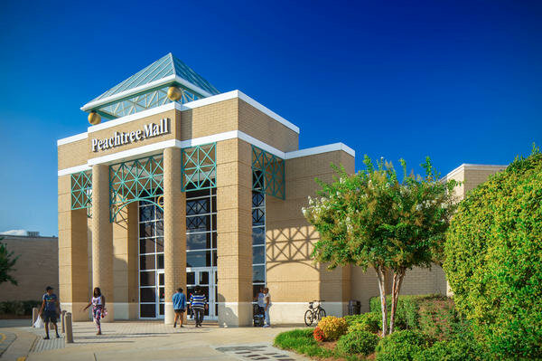 Alışveriş merkezleri Peachtree Mall, Georgia Eyaleti, foto