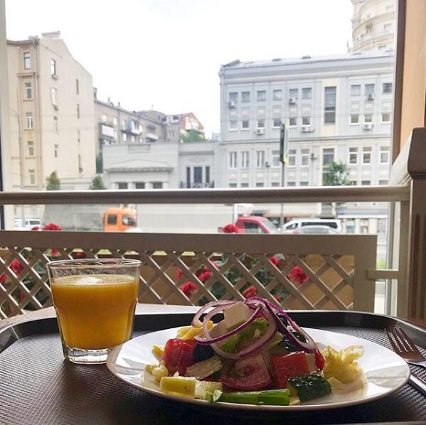 Kafe Vremya est, Moskova, foto