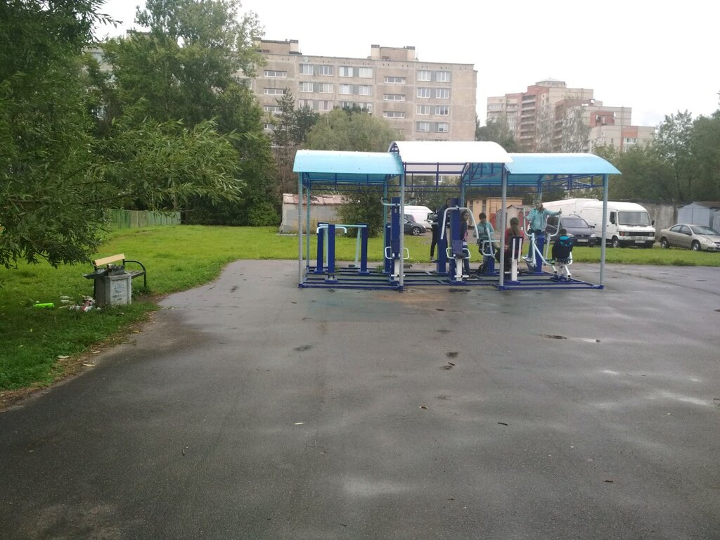 Spor alanı Воркаут, Saint‑Petersburg, foto
