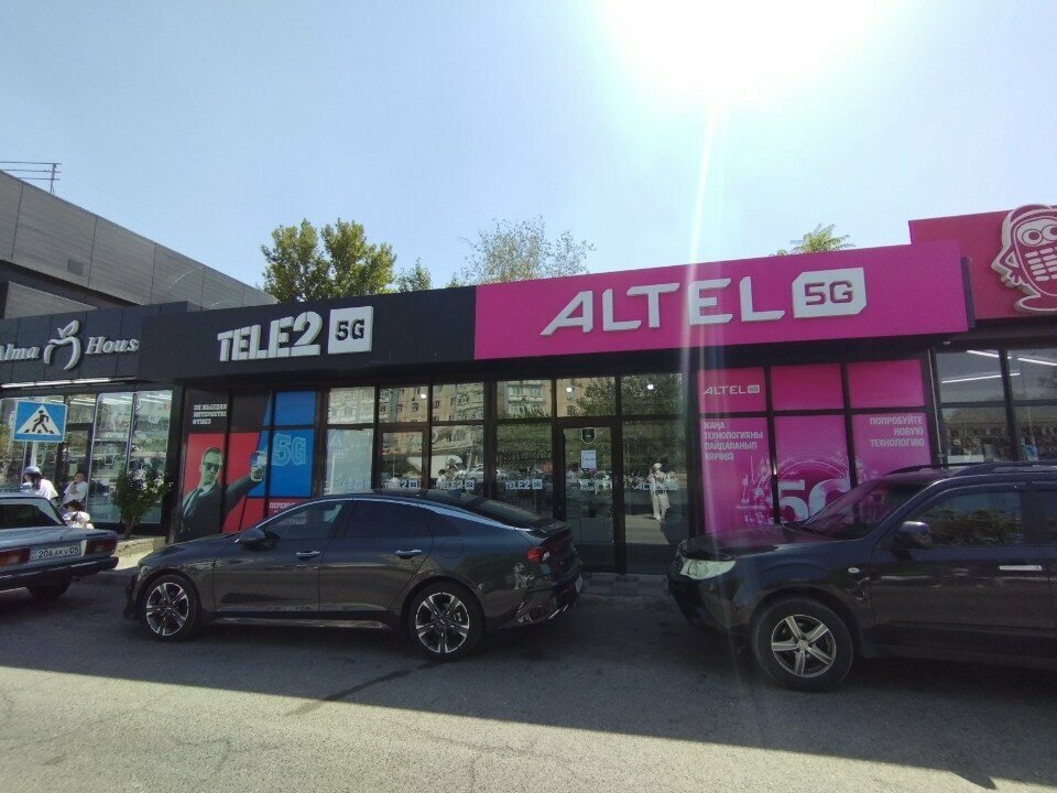 Cep telefonu ve aksesuarları satış mağazaları Tele2, Çimkent (Şımkent), foto