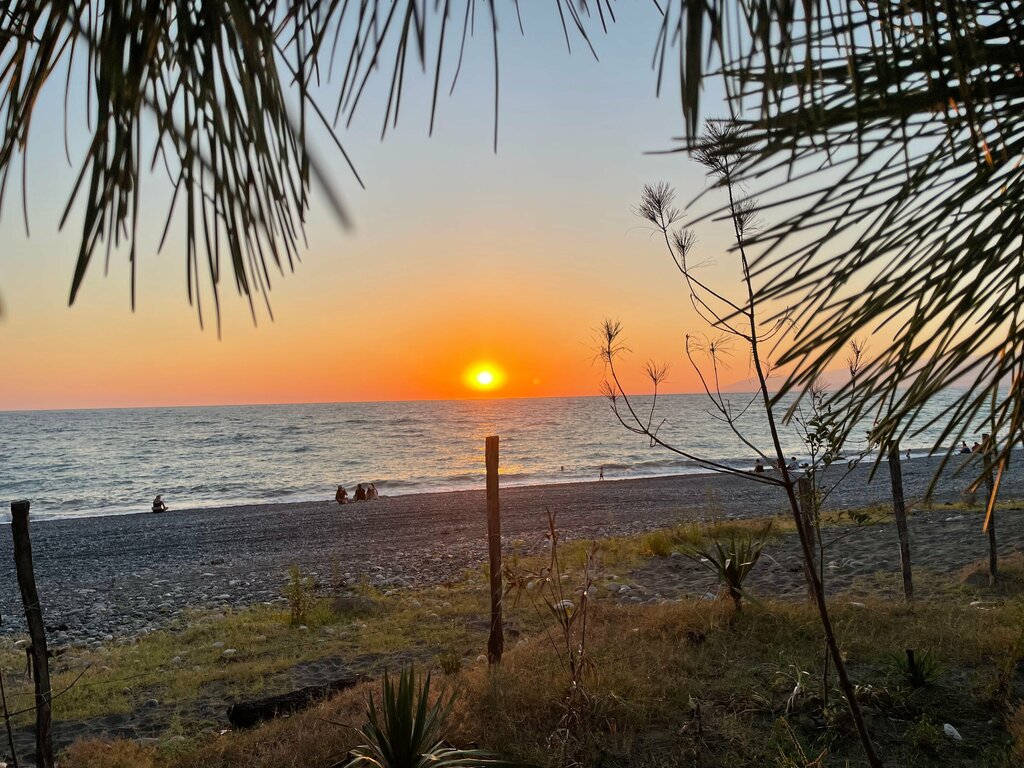 Plaj Пляж, Gulripş Bölgesi, foto