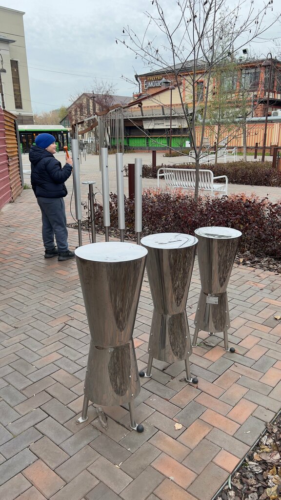 Kültür ve eğlence parkları Сквер Леонида Згерского, Tiumen, foto