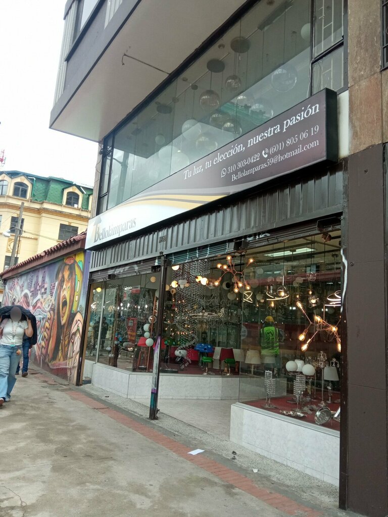 Ses ve ışıklandırma ekipmanları firmaları BelloLámparas, Bogota, foto