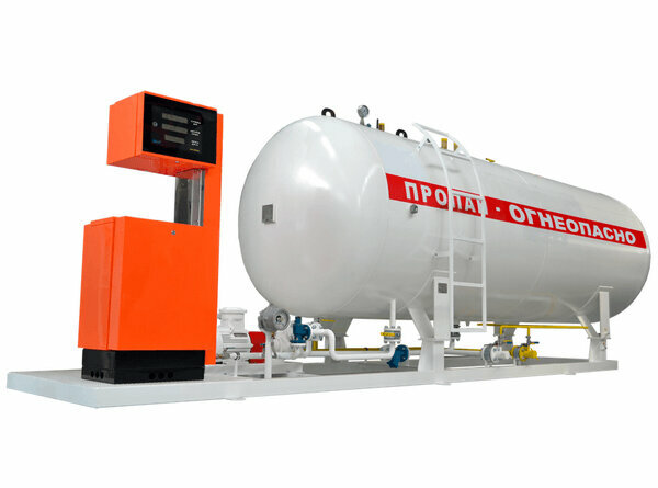 Otogaz dolum istasyonu А24, Saint‑Petersburg, foto