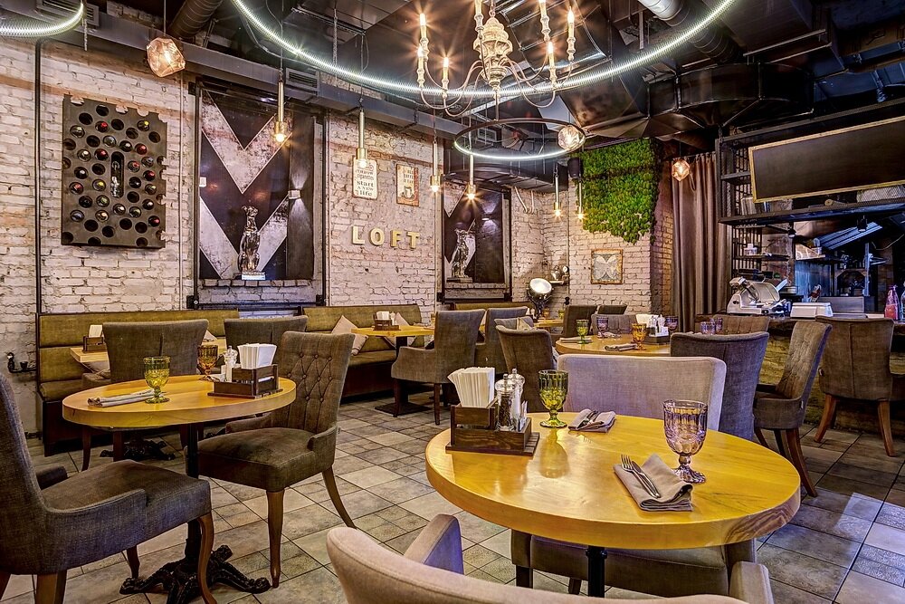 Kafe Loft 17, Moskova, foto
