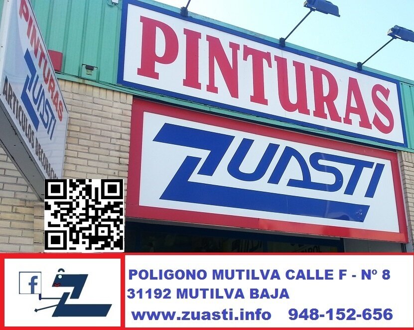Boya ekipmanları Pinturas Zuasti, Pamplona, foto