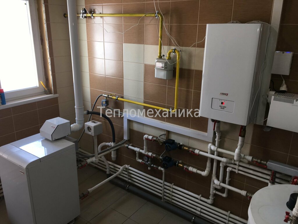 Evlerin ve sitelerin gazlaştırılması Teplomekhanika Gas, Kemerovo, foto