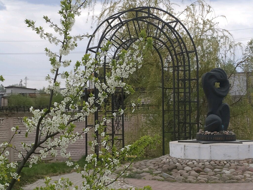 Anıt, heykel Узникам Витебского гетто, Vitebskaya oblastı, foto