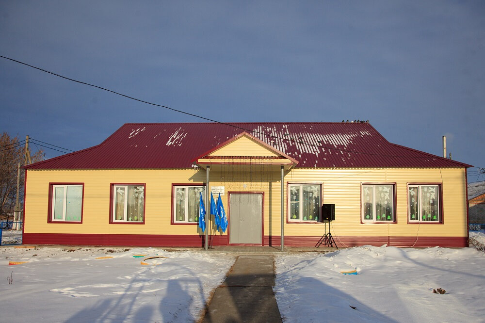 Kültür ocakları Dronovskiy Community Center, Tümen (Tiumenskaya) oblastı, foto