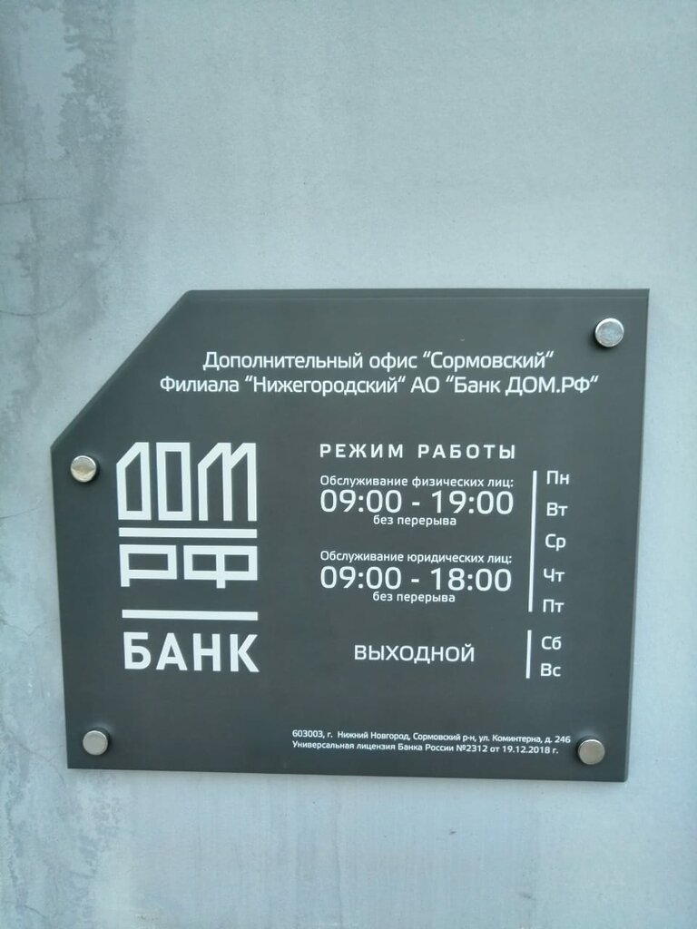Banka Bank Dom. Rf, Nijni Novgorod, foto