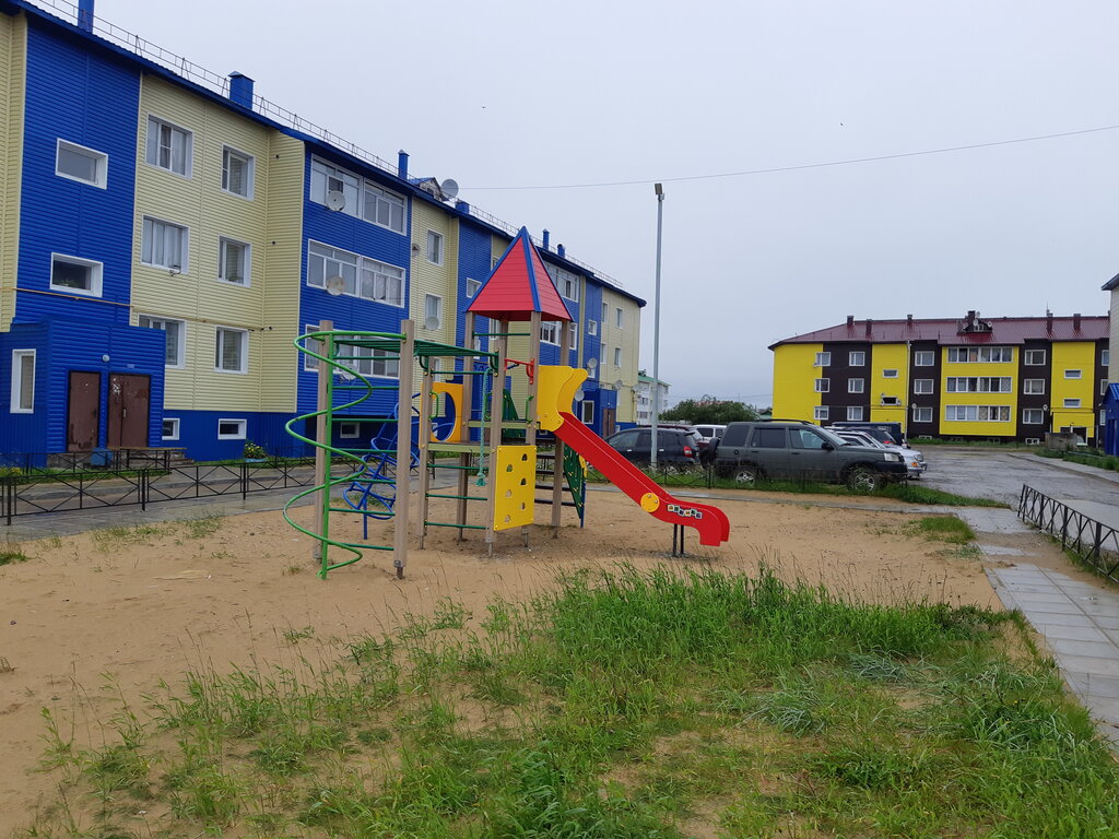 Oyun alanı Playground, Nenets özerk okrugu, foto