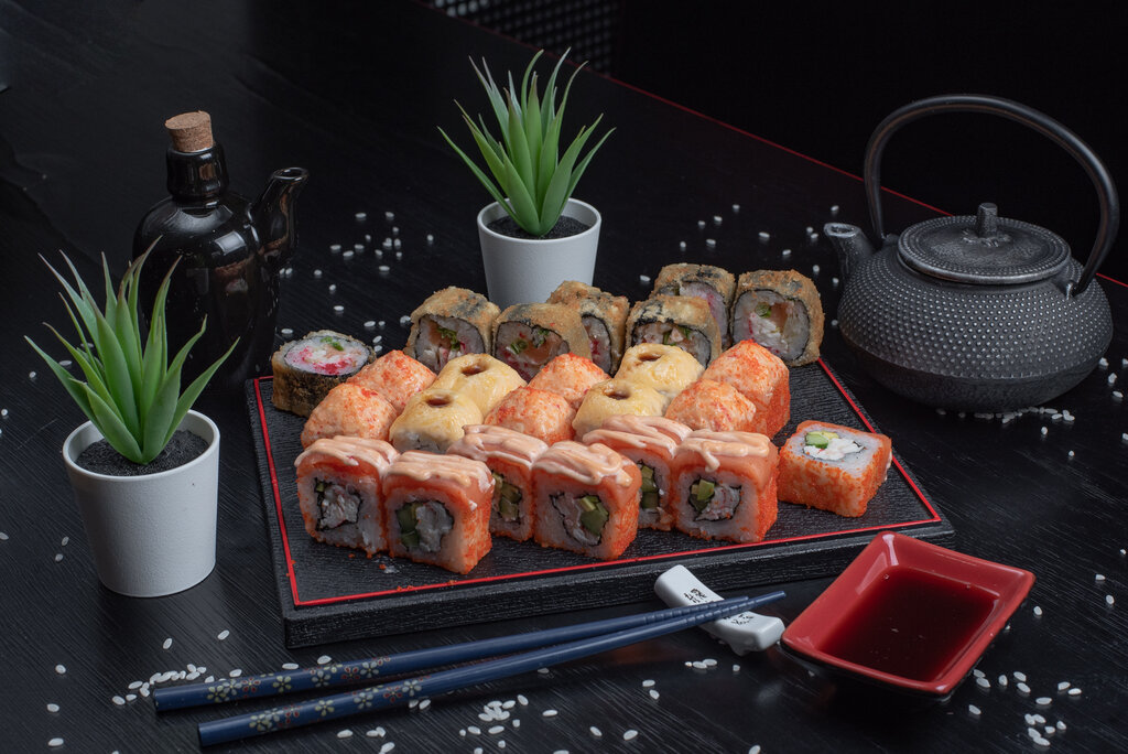 Suşi restoranı Суши мастер, Zlatoust, foto