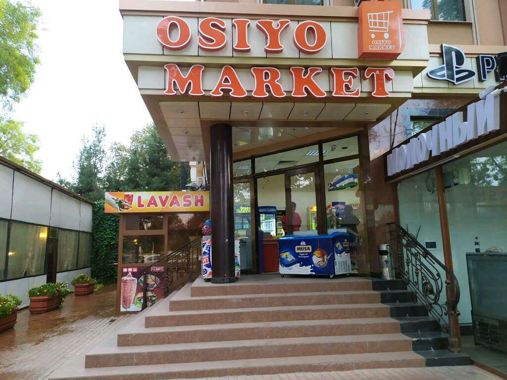 Süpermarket Osiyo market, Taşkent, foto