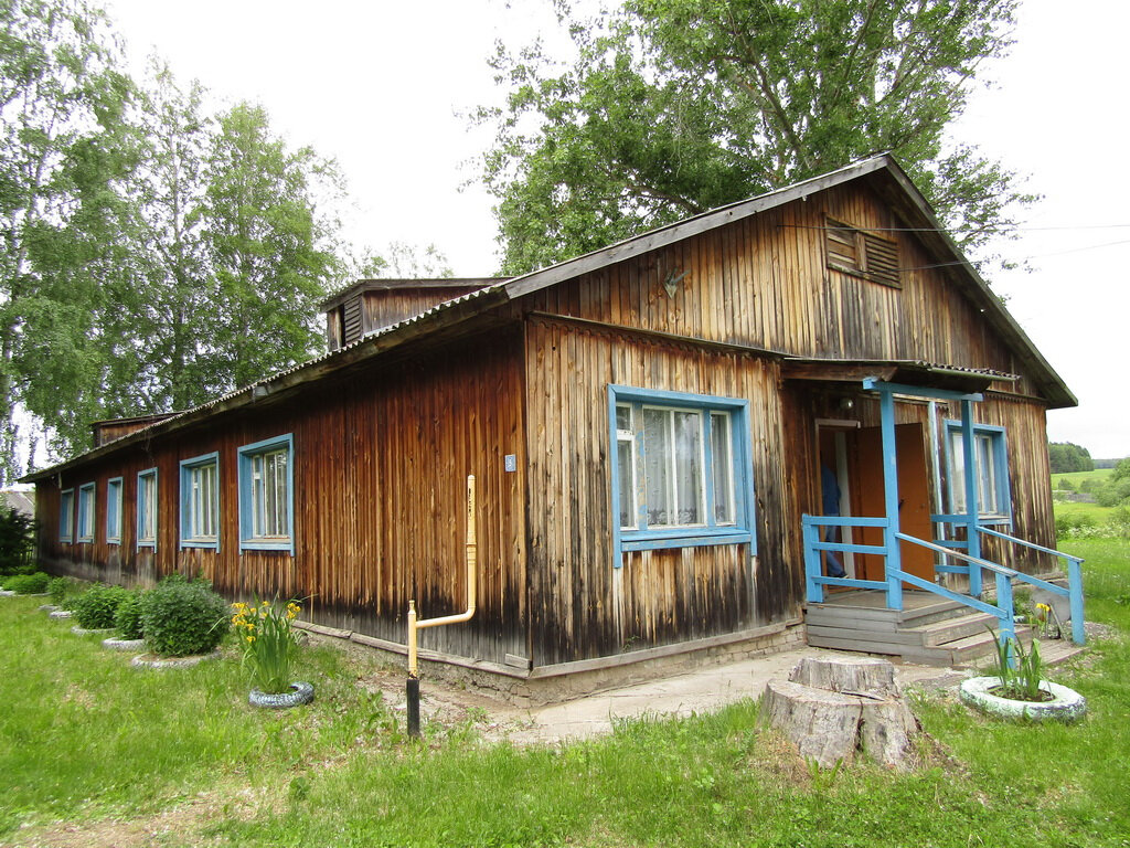 Kültür ocakları Маракушинский дом культуры, Permski krayı, foto