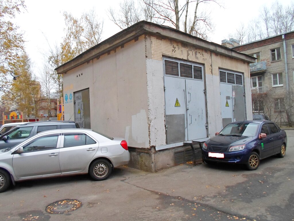 Mühendislik altyapısı Трансформаторная подстанция № 17843, Saint‑Petersburg, foto