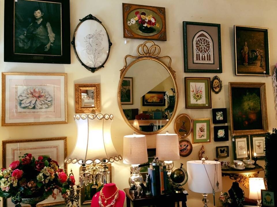 Antikacı dükkanları Dovecote Aspinwall, Pittsburg, foto