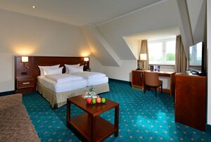 Hotel Der Lindenhof (Schöne Aussicht No:5, Gotha), otel  Gotha'dan