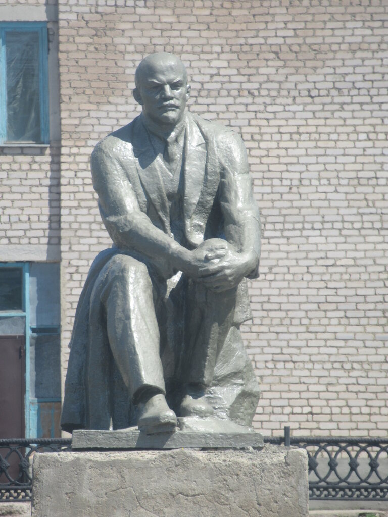 Anıt, heykel В.И. Ленин, Başkurdistan, foto