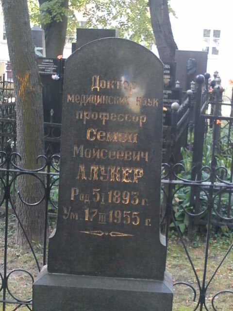 Anıt, heykel Доктору медицинских наук, профессору С.М. Алукеру, Minsk, foto