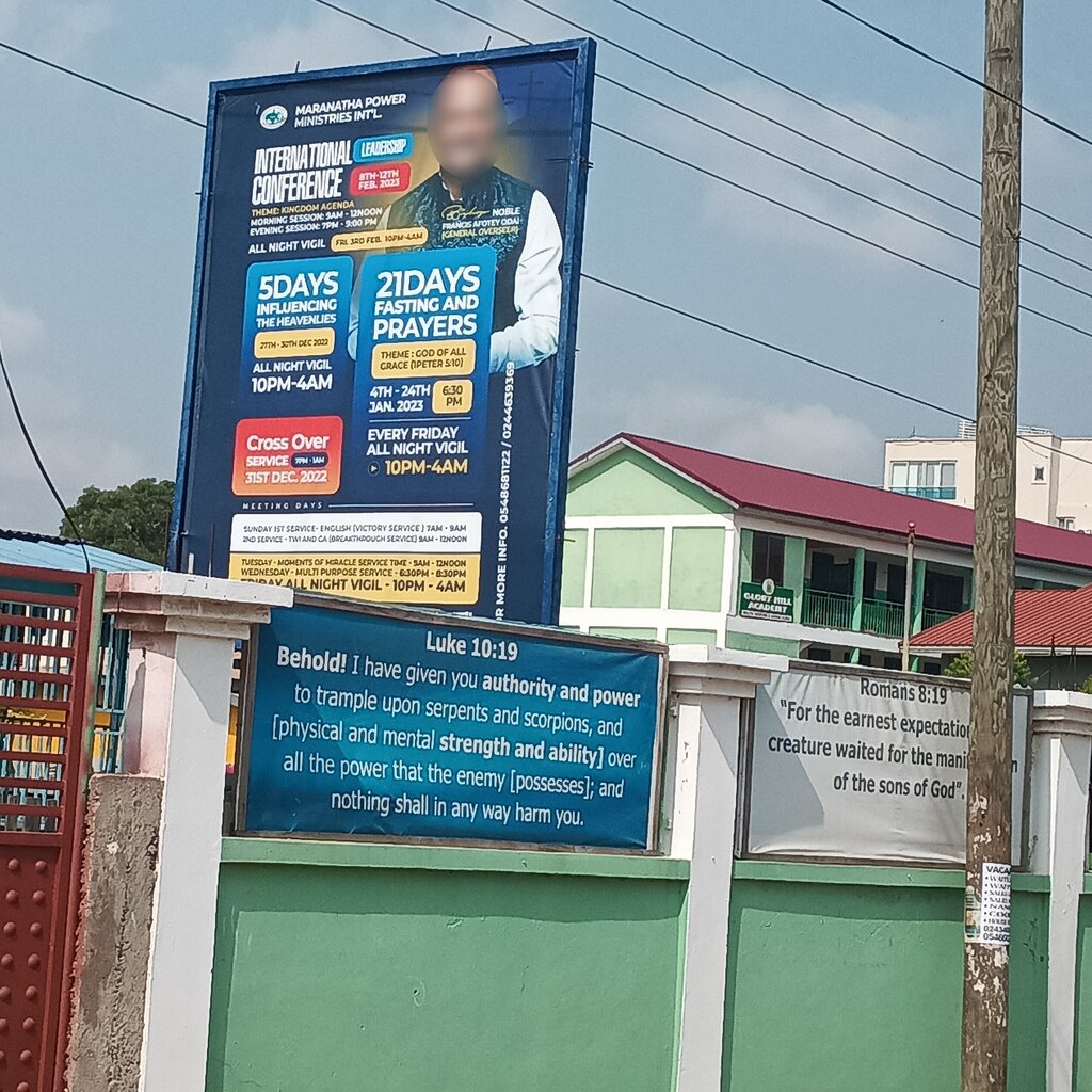 Dini dernekler Maranatha Power Ministries Int., Dünya, foto