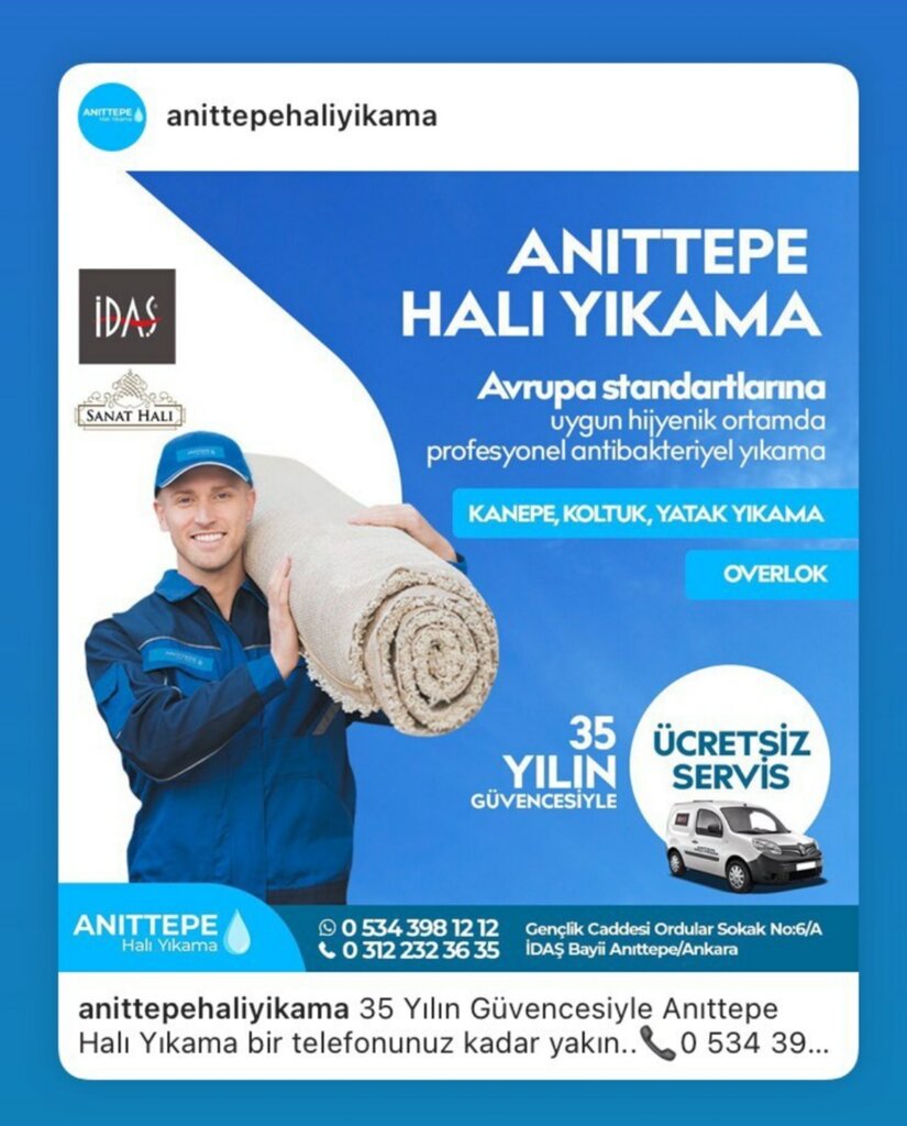 Halı yıkamacılar Anıttepe Halı Yıkama, Ankara, foto