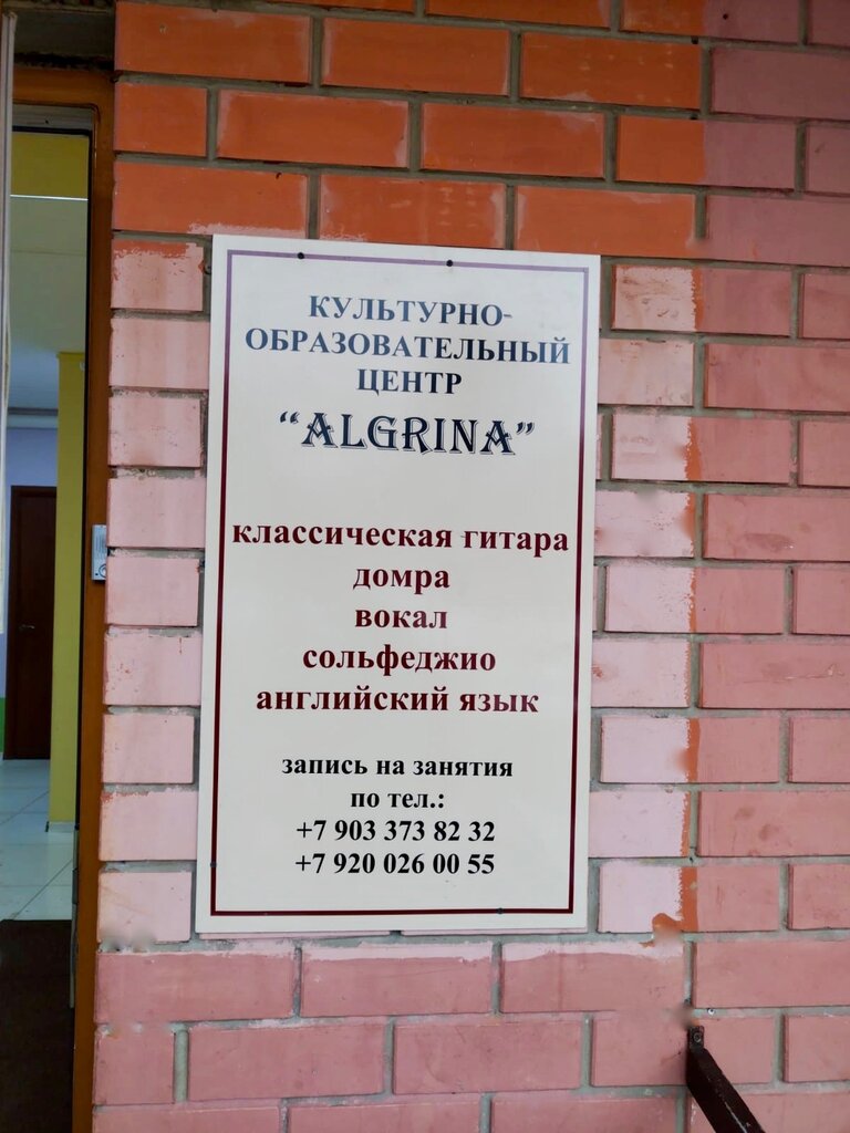 Müzik okulları ve konservatuarlar AlGriNa, Reutov, foto