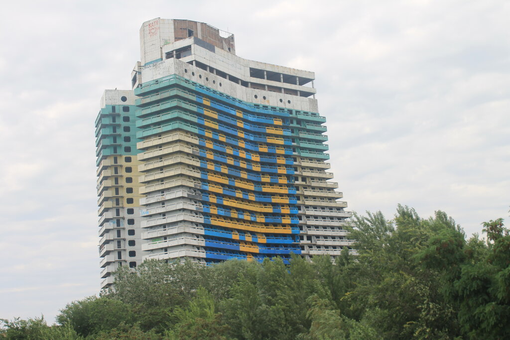 Turistik yerler Гостиница Парус, Dnepropetrovsk, foto