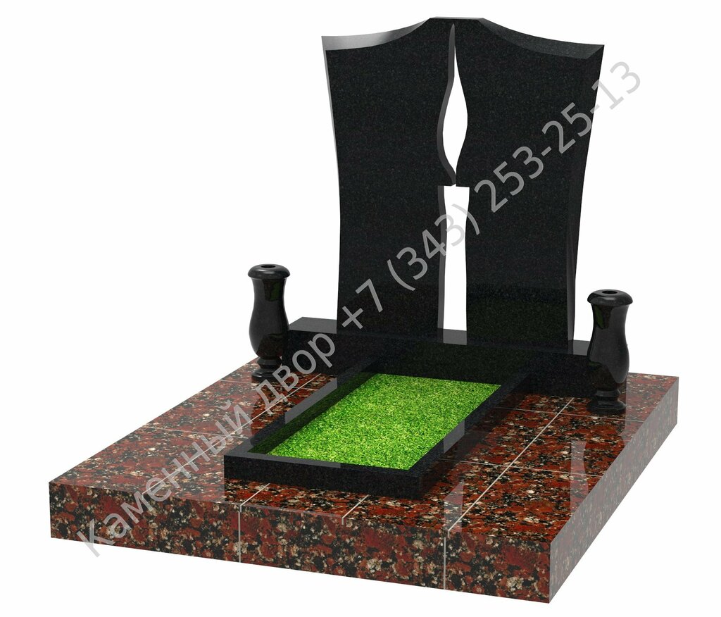 Heykel ve mezarlık taşı üreticileri Kamenny Dvor, Niagan, foto