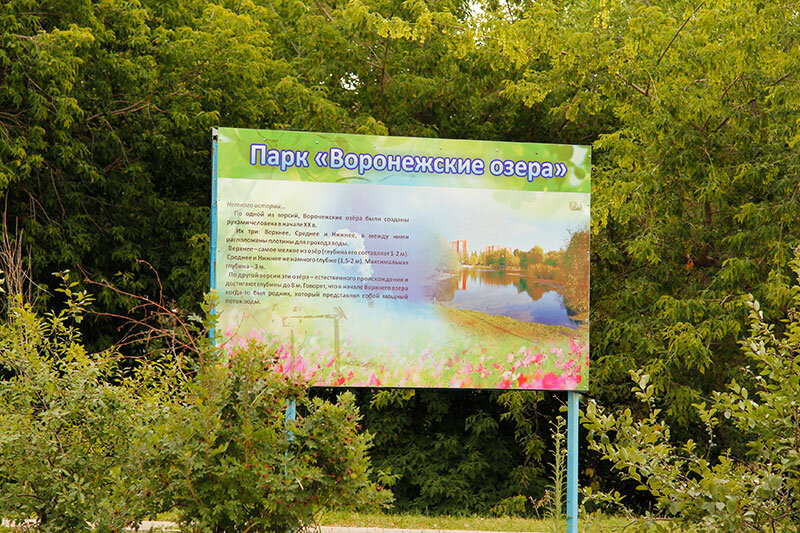 Kültür ve eğlence parkları Voronezh Lakes Park, Samara, foto