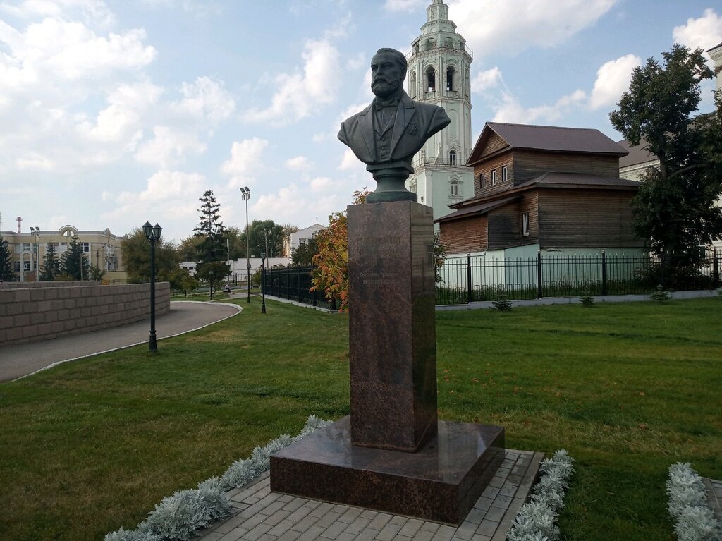 Anıt, heykel Фёдор Григорьевич Гилленшмидт, Tula, foto