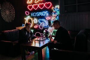 Kosmos Lounge (Fontanka River Embankment No:129, Saint Petersburg), nargile kafeler  Saint‑Petersburg'dan
