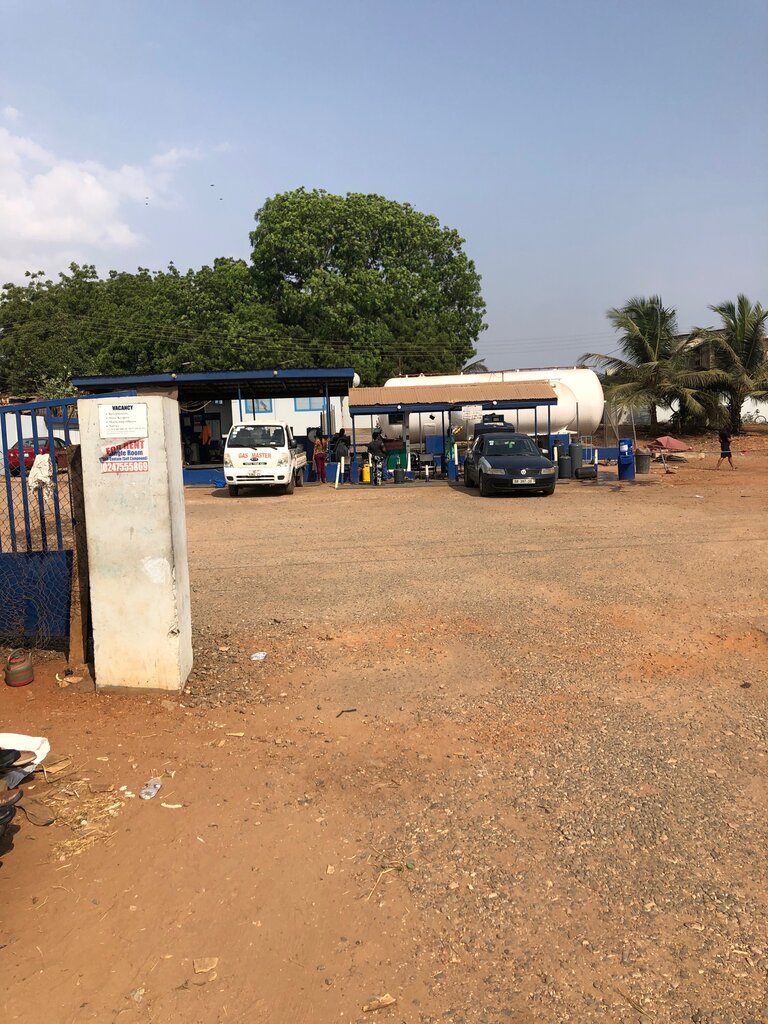 Benzin istasyonu Lone Star Gas Station, Dünya, foto