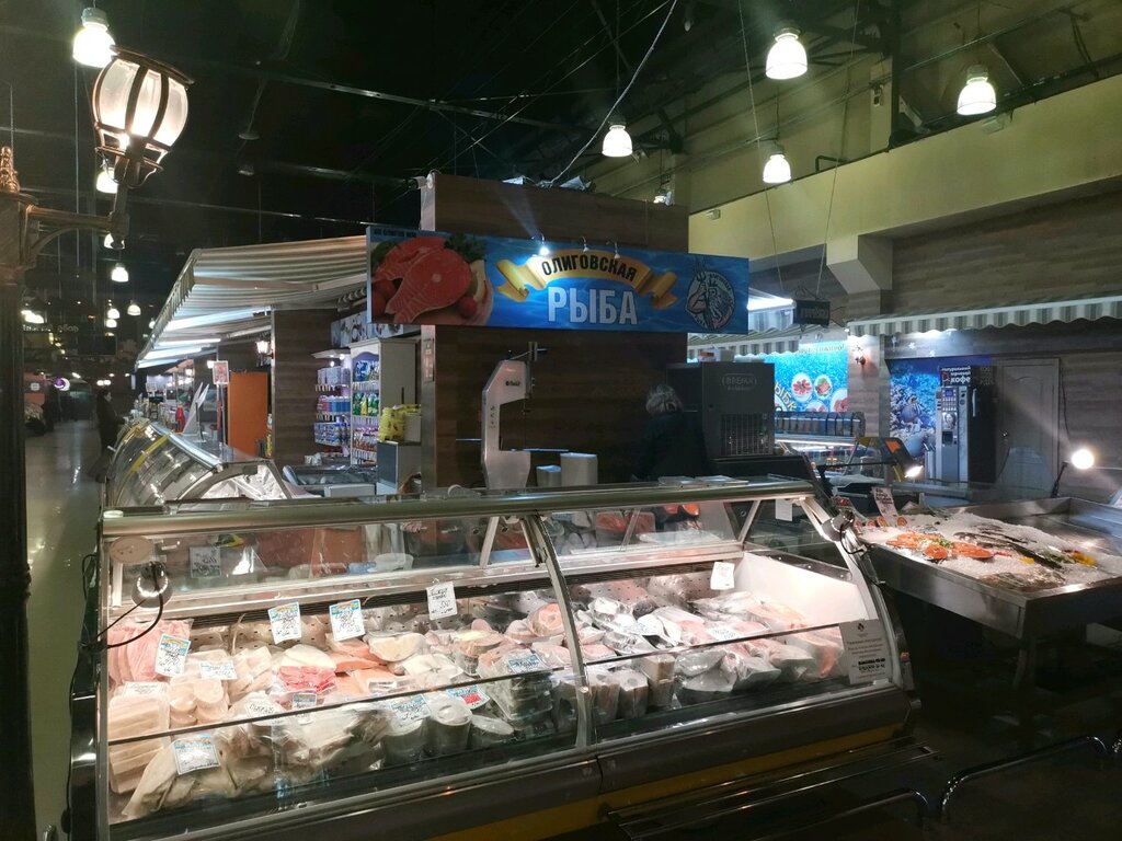 Balık ve deniz ürünleri Oligovskaya Ryba, Irkutsk, foto