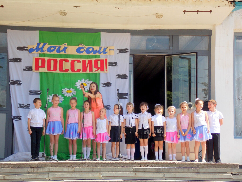 Kültür ocakları Пожарский сельский дом культуры, Kırım Cumhuriyeti, foto