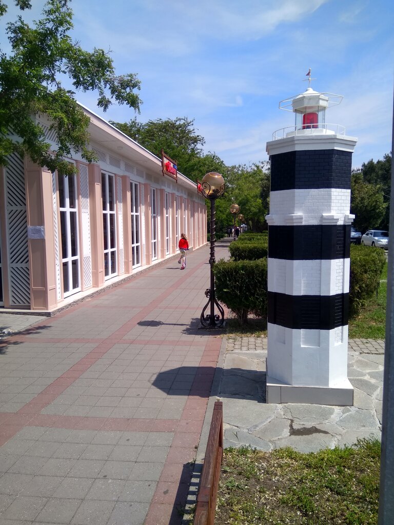 Park, sokak heykeli Макет Маяка, Anapa, foto