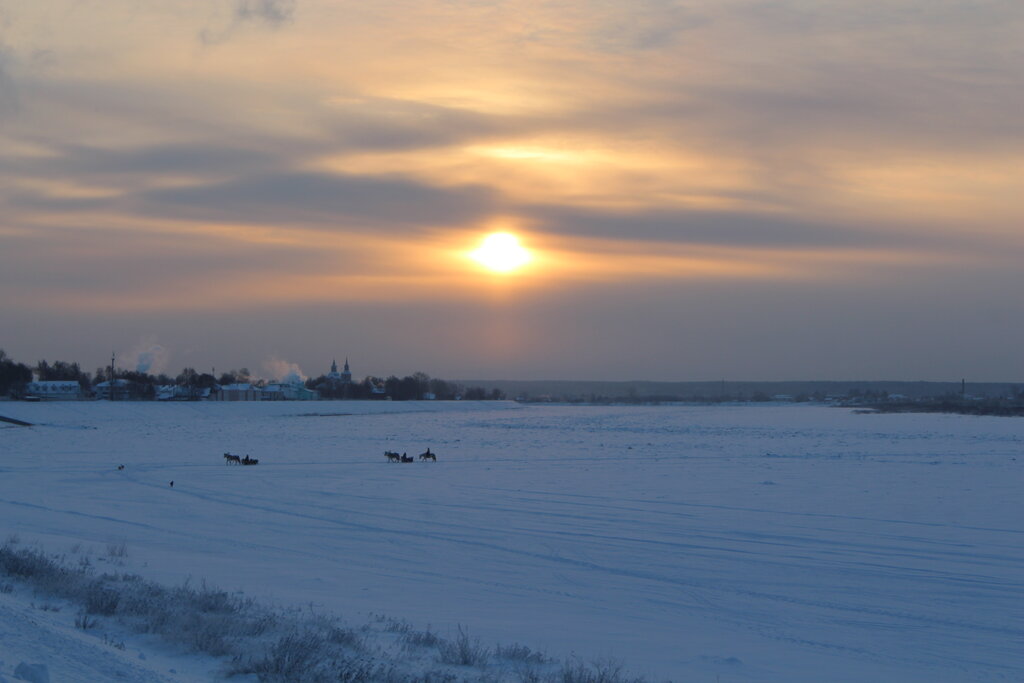 Turistik yerler Городище, Velikiy Ustug, foto