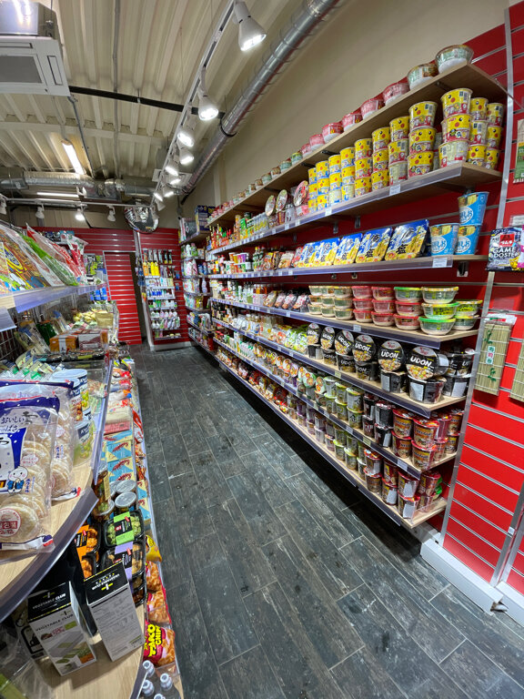 Market Japanese supermarket Nippon, Moskova, foto