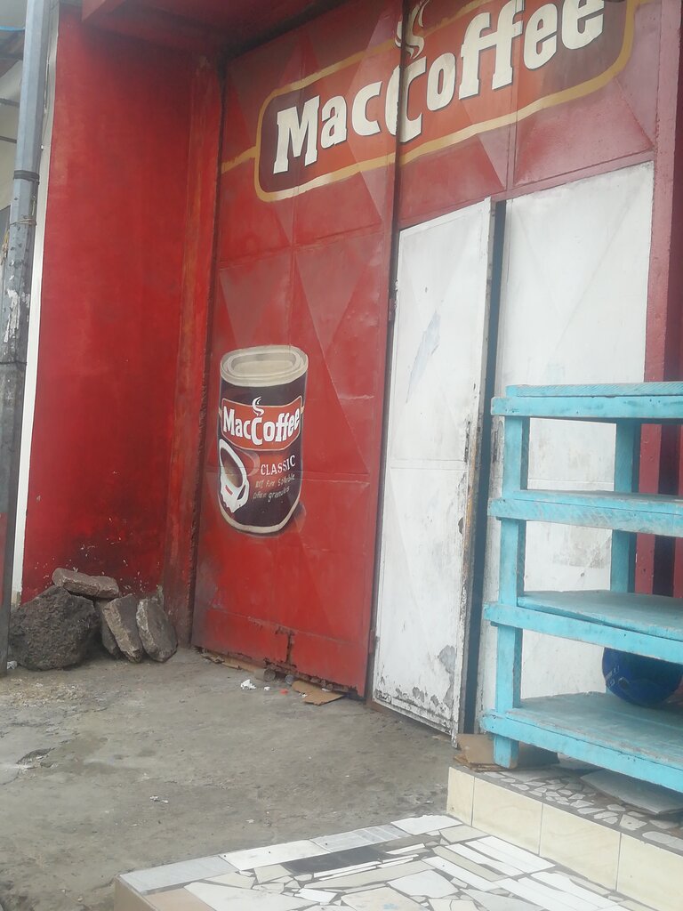 Kahve dükkanları Maccoffee, Brazzaville, foto
