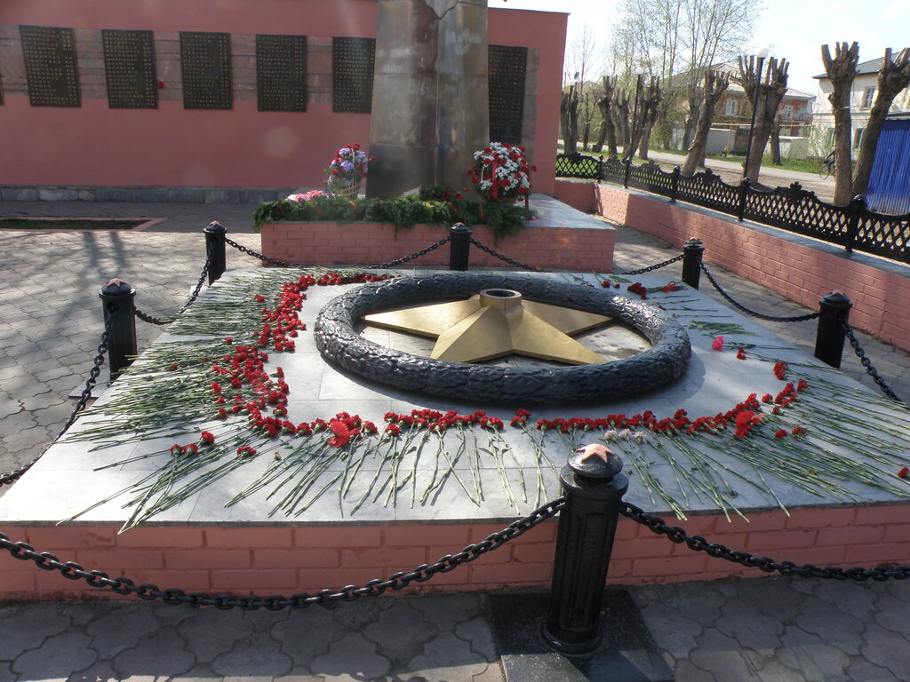 Anıt, heykel Мемориал Великой Отечественной войны, Çusovoy, foto