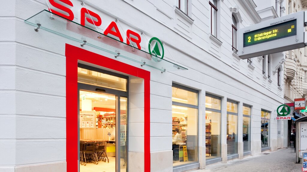 Süpermarket Spar, Viyana, foto