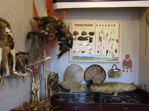 Müzeler ve sanat galerileri Краеведческий музей Олюторского муниципального района, Kamçatski krayı, foto