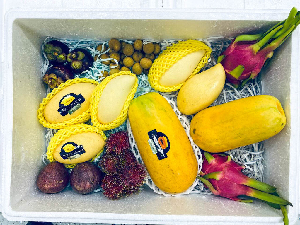 Toptan sebze ve meyve satışı Prodigyland, Moskova, foto