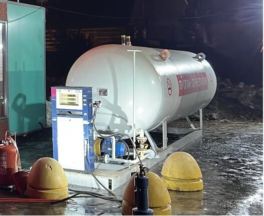 Otogaz dolum istasyonu АГЗС, Saint‑Petersburg ve Leningradskaya oblastı, foto