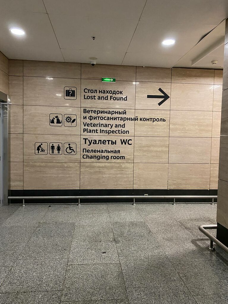 Depo hizmetleri Стол находок аэропорта Пулково, Saint‑Petersburg, foto