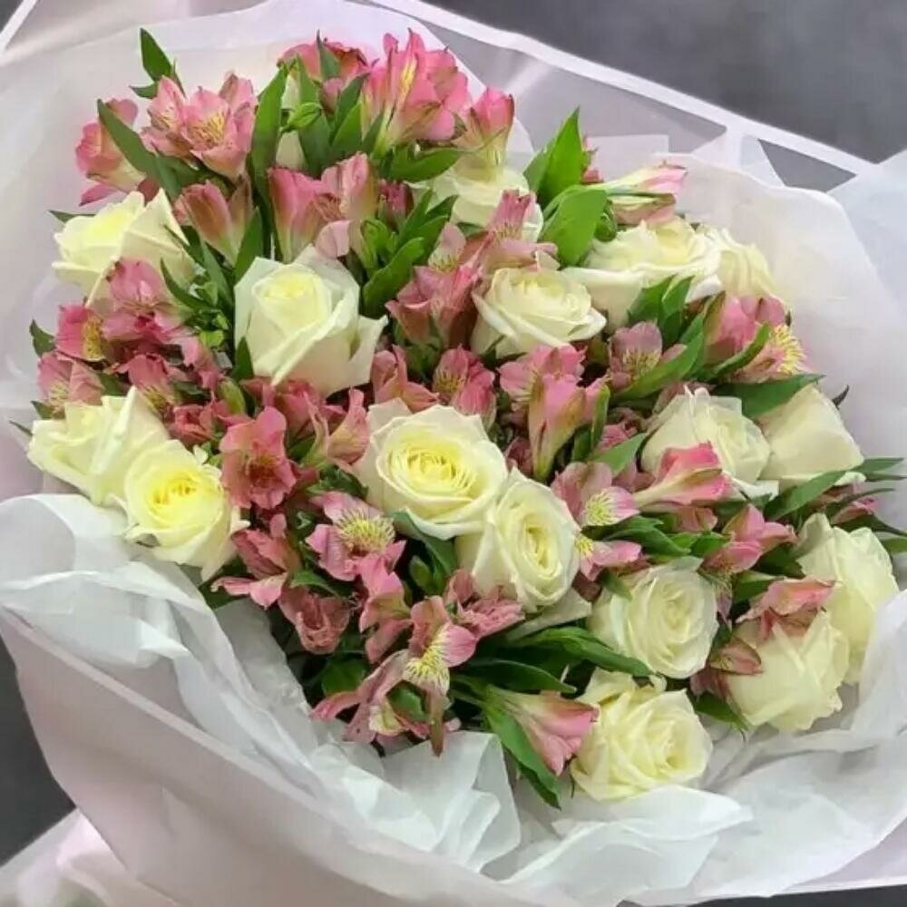 Çiçekçiler Цветы-букеты, Moskova ve Moskovskaya oblastı, foto